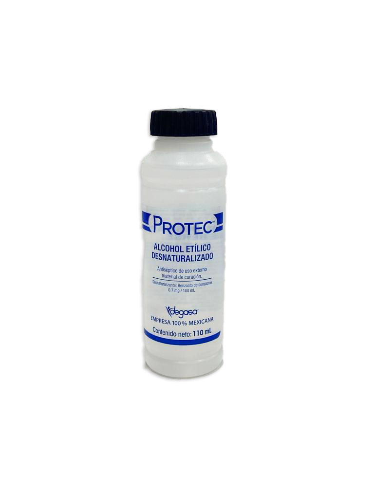 ALCOHOL ETÍLICO DESNATURALIZADO 110 ML PROTEC T – Human Haim
